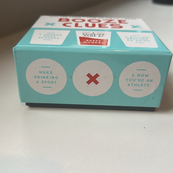 brass monkey goods | Games | Brass Monkey Booze Clues Drinking Game Set ...